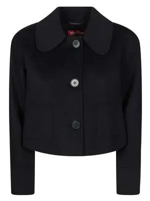 Max Mara Short Trench Coat - Nero