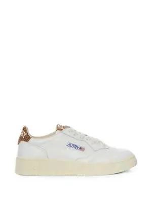 AUTRY AUTRY Mini Perforated Leather Sneakers Bianco