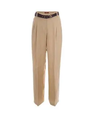 Max Mara Linen Mini Trousers