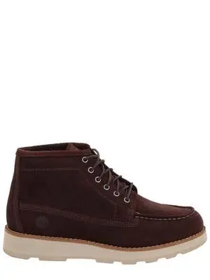 Timberland Suede Moc Toe Chukka Boots - Brown