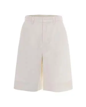 Max Mara Elegant Mini Shorts For - Bianco