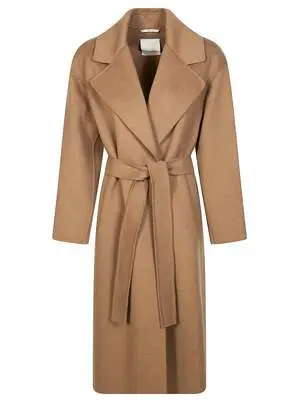 Max Mara Tailored Belted Long Sleeve Jacket