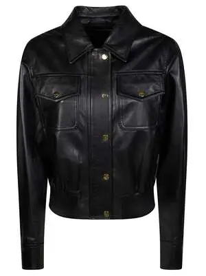 Max Mara Mini Bomber Jacket - Nero