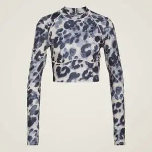 Adidas By Stella McCartney Long Sleeve T-shirt Ss26 Collection - Wnlblck