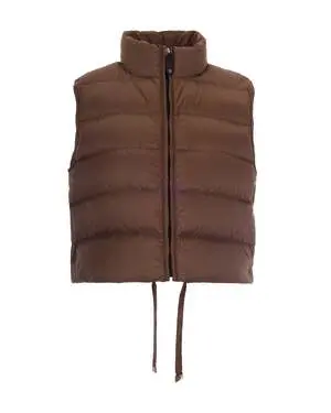 Max Mara MAX MARA THE CUBE Quilted Zip-Up Vest Honey