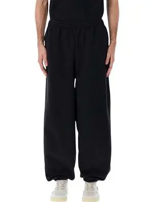 ARTE ANTWERP Heart Embroidered Relaxed Fit Sweatpants Size - Black