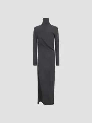 TOTEME Twist Dress - Black