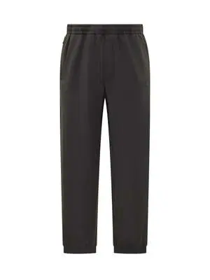 Moncler Stylish Painted Trousers - Nero