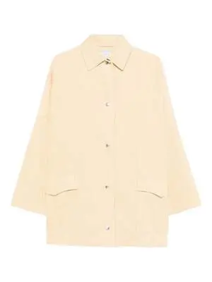 TOTEME Corduroy Overshirt Jacket - Beige