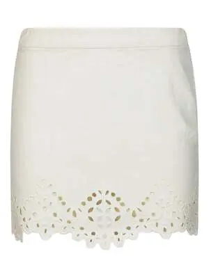 Isabel Marant Étoile Mini Skirt - Bianco