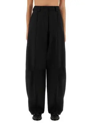THELATEST Pleated Front-zip Trousers
