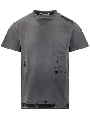 GALLERY DEPT. Distressed Pocket T-shirt - Black