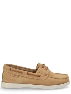 Manebí Luxurious Leather Loafers Ss26 Collection - Beige