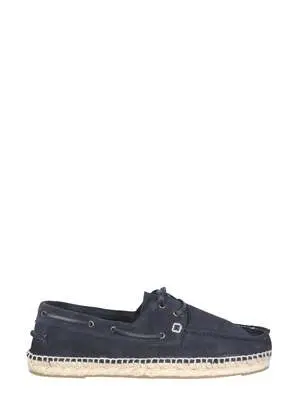 Manebí Espadrille Boat Loafers - Blue