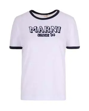 Marni MARNI "Since 94" Logo T-Shirt Lily White