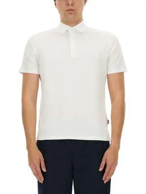 Aspesi Classic Cotton Polo - White