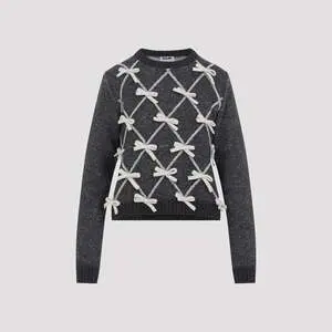 Moschino Cozy Pullover Sweater Fw26 - Grey