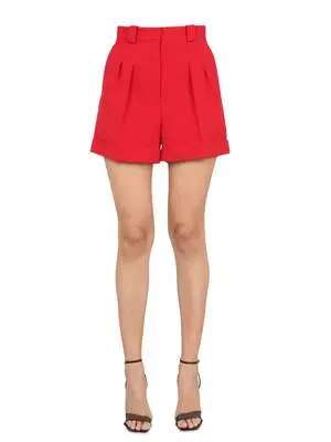Moschino Pleated-details Shorts