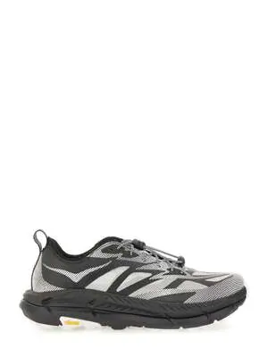 Hoka One One Mafate Speed 4 Lite Trail Running Sneakers - Black