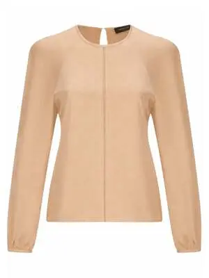 Fabiana Filippi Viscose Blend Top - Beige