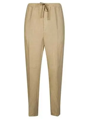 Altea Mattia Linen Drawstring Trousers