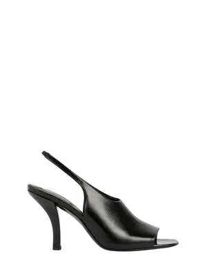 TOTEME Heeled Slingback Pumps - Black