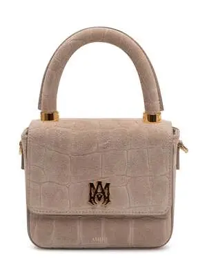 Amiri Mini Handbag With Handle - Taupe