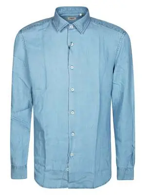 Altea Mini Button-up Shirt For Summer 2025 - Azzurro