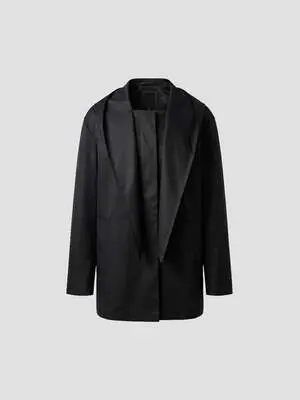 TOTEME Technical Scarf Jacket - Black