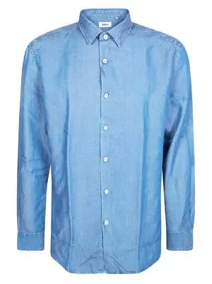 Altea Casual Lyocell Mini Shirt - Denim