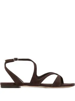 JIMMY CHOO Chic Mini Sandals For - Chocolate