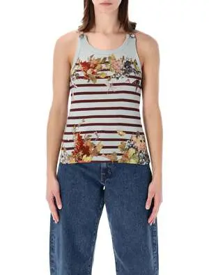 Jean Paul Gaultier Striped Camis Tanks For Women