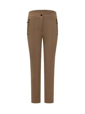 Moncler Slim Fit Trousers For Fw25 - Cammello