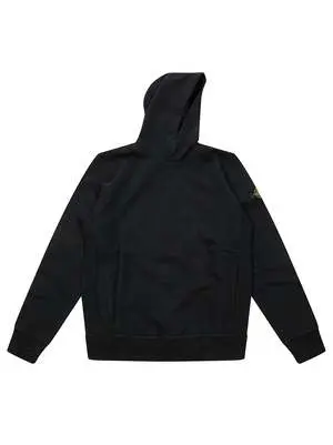 Stone Island Basic Hoodie With Logo Badge - V0029