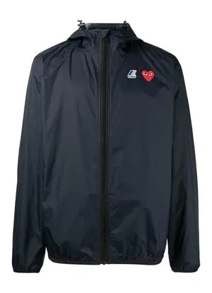 Play Comme Des Garcon Mini Jacket For Spring/summer 2026 - Navy