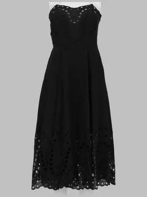 Charo Ruiz Ibiza Chic Mini Dress For Perfect For Ss26 - Black