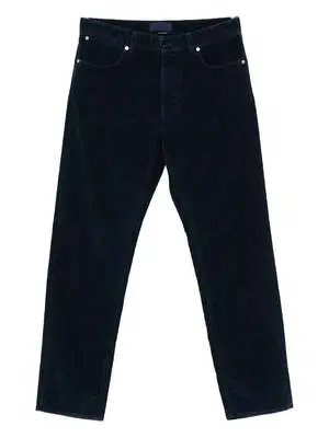 Stone Island Mini Corduroy Paints With Five Pockets - Blue