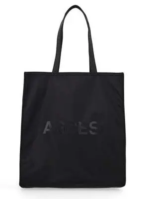 Aspesi Tote Bag With Logo - Black
