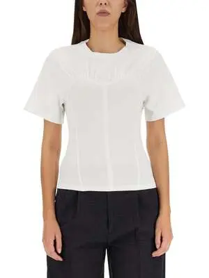 Isabel Marant Étoile Trompe-l'oeil Bustier Effect T-shirt - White