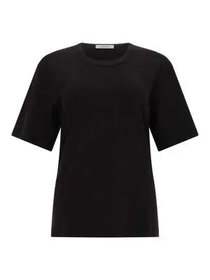 LEMAIRE Rib T-shirt - Black