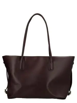 THEMOIRE Structured Tote Bag - Brown