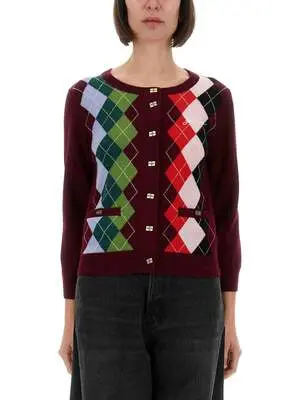 GANNI Wool Cashmere Sweater For Fw25 Collection - Multicolour