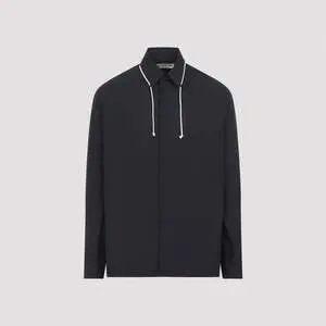 MORDECAI Classic Cord Shirt For Ss26 Collection - Black