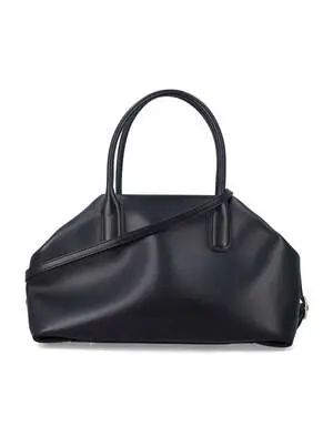 THE MOIRÈ Medium Tallia Trank Tote Bag - Black