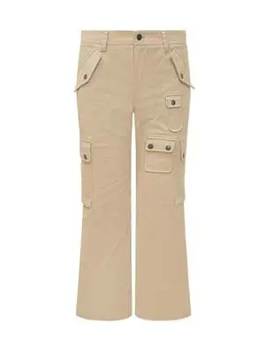 Isabel Marant Étoile Straight-leg Cargo Trousers - Beige