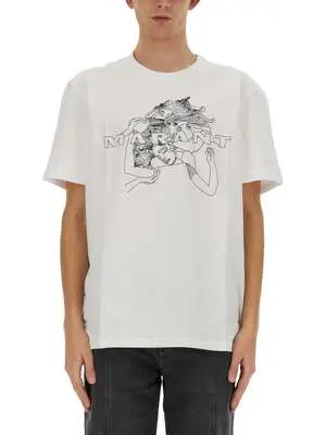 MARANT Classic Fit T-shirt - White