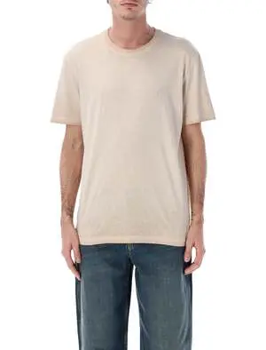 MARANT The Honoré Vintage Washed T-shirt - Beige