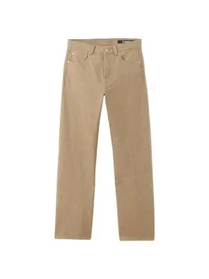 Jacquemus Straight Fit Mid-rise Jeans - Beige