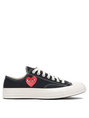 CONVERSE X COMME DES GARONS PLAY Classic Collaboration Chuck 70 Ox Sneakers - Black