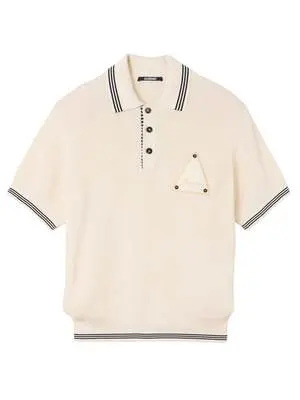 Jacquemus Sailboat Badge Polo Shirt For - White